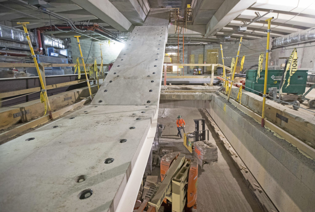 Deep underground, new NYC train hub slowly takes shape | News, Sports ...
